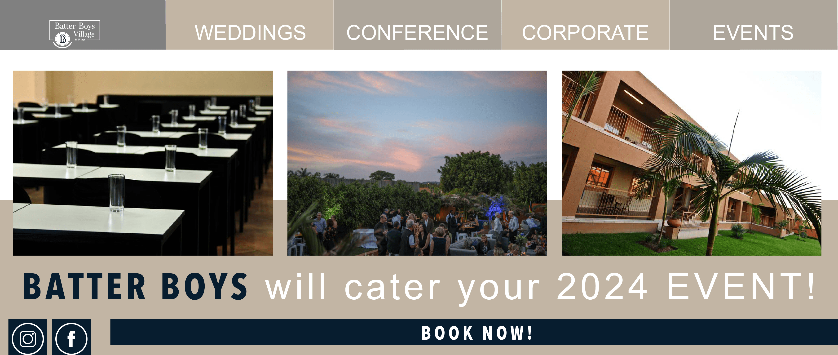 Catering Guest House Events - Batter Boys